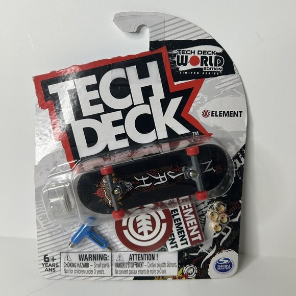 Tech Deck | Toys | Tech Deck Element Nyjah Huston Kemono World Edition ...